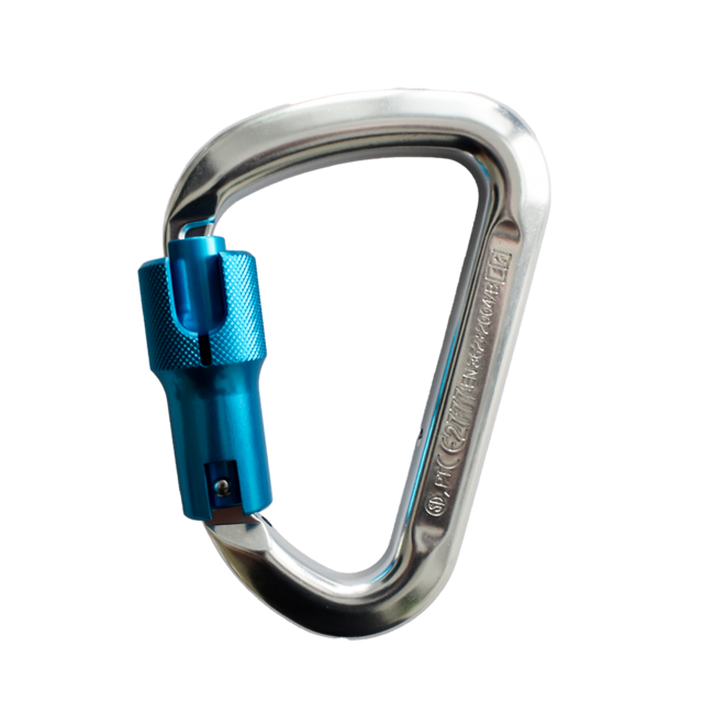 ALU-CTR-A Pearshape - Aluminium Carabiners - Cresto Safety