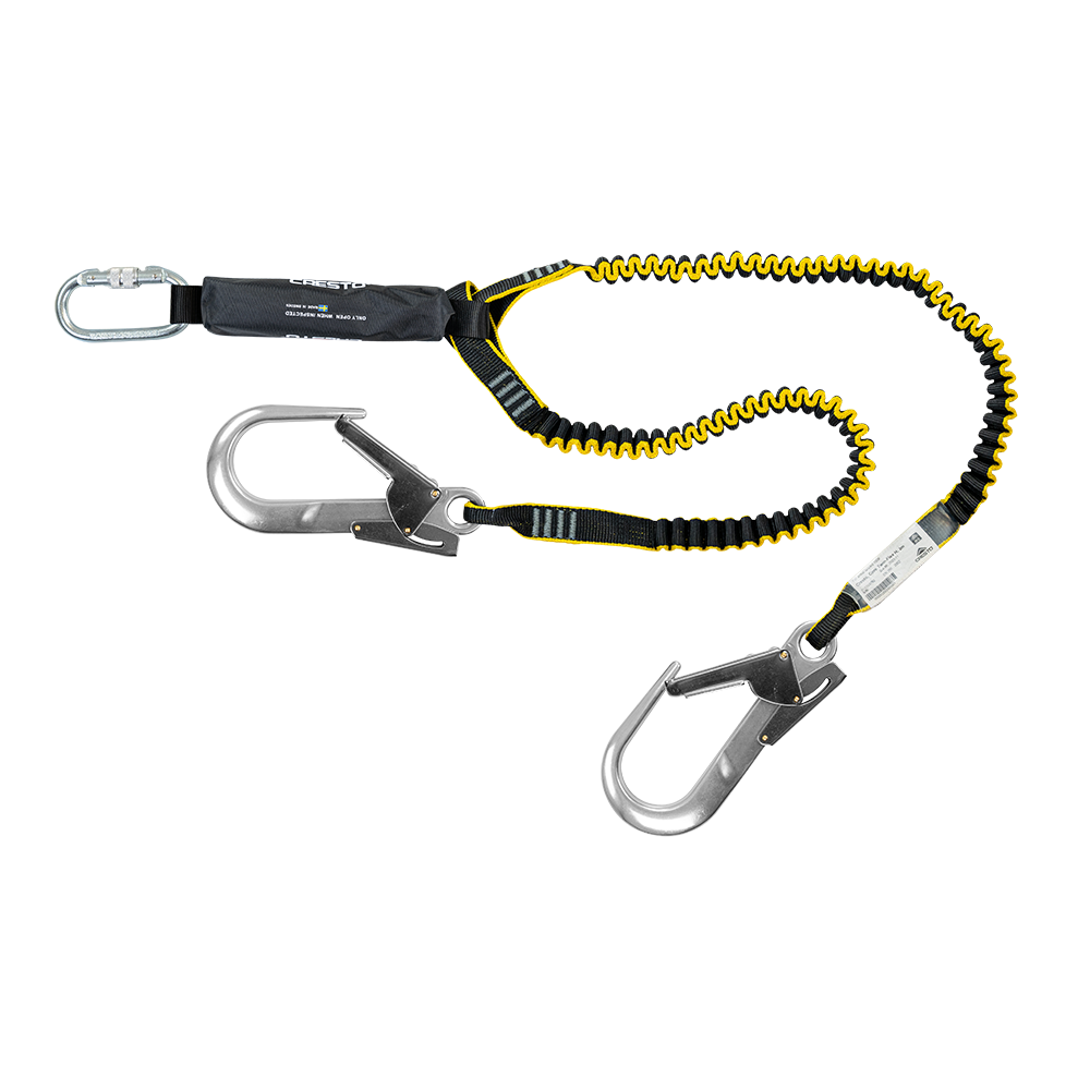 Cresto, Core Twin-Flex H 1508 - Double Fall Arrest Lanyards - Cresto Safety