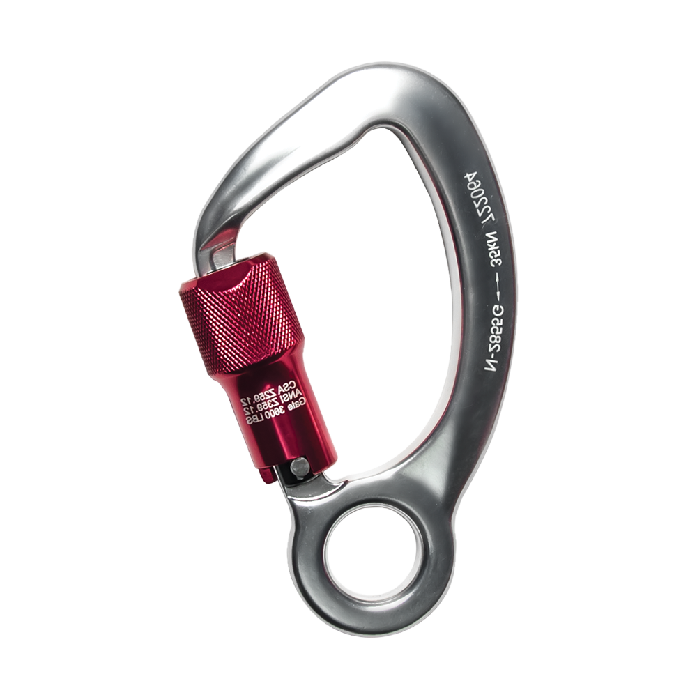 Alu-CTW-A Pear-shape Eye - Aluminium Carabiners - Cresto Safety